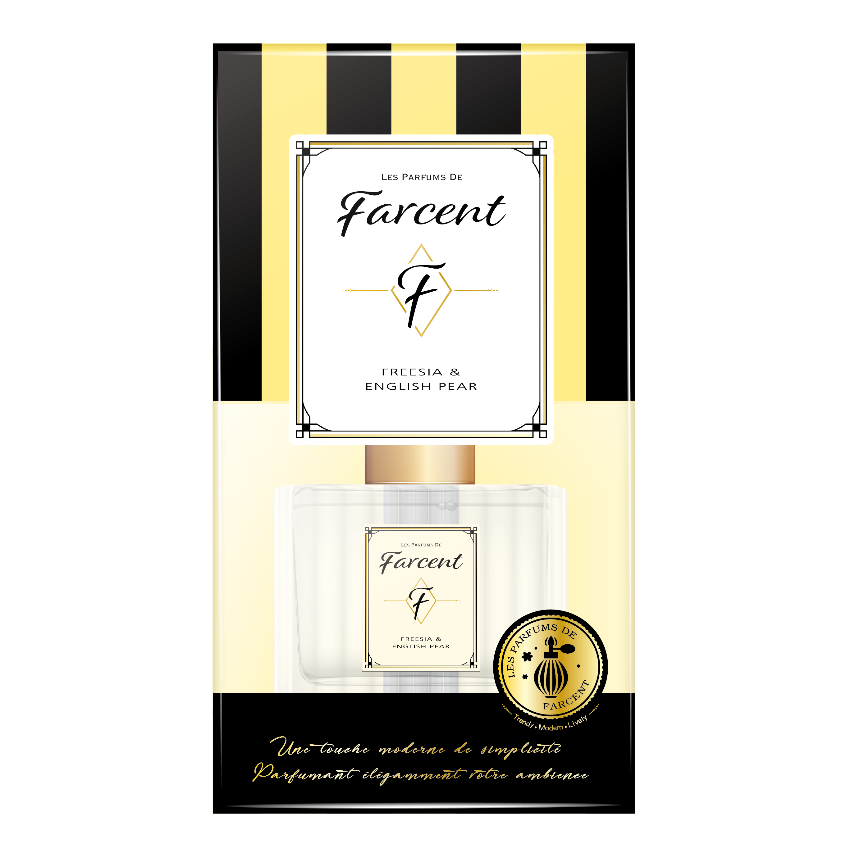 Farcent Perfumed Sachets - English Pear & Freesia|花仙子企業股份有限公司
